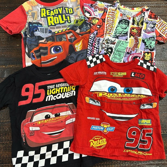 Pixar | Shirts & Tops | 2t 3t Toddler Character Shirts | Poshmark